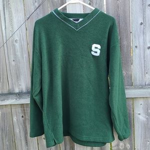 Pro Edge | Shirts | Michigan State University Fleece Shirt | Poshmark